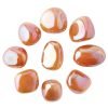 Tangerine Aura Quartz Medium Tumblestone 2-3cm - The Crystal Healing Shop West Bromwich
